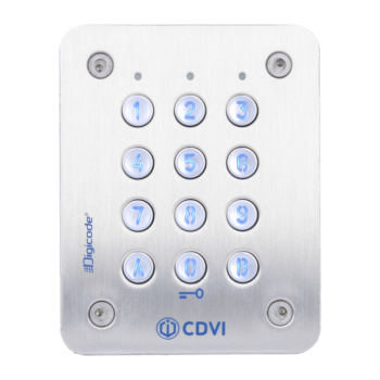 DGA | Surface mount, self-contained rugged keypad | CDVI